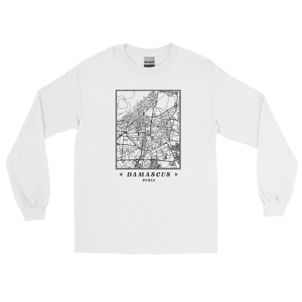Damascus Map - Long Sleeve